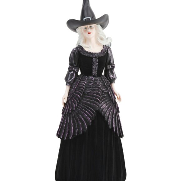 Spooky Night | Holiday | Authentique Spooky Night Witch Figurine In ...